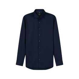 OLYMP Button Up Shirt male size XL Navy