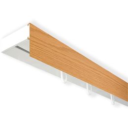 SN DECO GROUP Gardinenschiene &raquo;Vorhangschiene SH mit Blende&laquo; 1 l&auml;ufig-l&auml;ufig Fixma&szlig; wei&szlig; Kunststoff B/L: 300cm, 1 l&auml;ufig