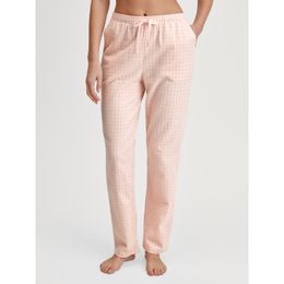Calida Damen Calida Pyjamahose &raquo;Favourites Holiday&laquo; Cotton, Flanell-Qualit&auml;t, Relaxed Fit, w&auml;rmend, Gummizug beige XS (36/38), N-Gr