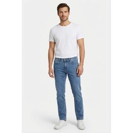 BOSS Orange Herren BOSS Orange Slim-fit-Jeans &raquo;DELAWARE BO&laquo; mit BOSS Leder-Badge 36, L&auml;nge 32