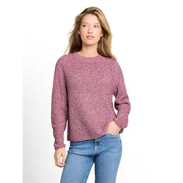 Tom Tailor Denim Damen Tom Tailor Denim V-Ausschnitt-Pullover mit Rippb&uuml;ndchen M