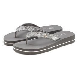 Venice Beach Damen Badezehentrenner &raquo;Sandale, Badeschuh, Badelatsche, Flip Flop, Badeschlappe, Pantolette&laquo; Zehentrenner mit wasserabweisender und 