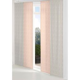 WIRTH Schiebegardine &raquo;Telfort&laquo; Paneelwagen 1 Stk. tlg. orange Jacquard, Baumwolle, Polyester 175cm, Paneelwagen, 60cm