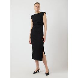 Y.A.S Damen Maxikleid &raquo;YASPINA SL LONG DRESS NOOS&laquo; Baumwollmischung mit Stretch XL, N-Gr