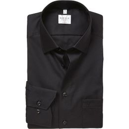 MARVELIS Herren MARVELIS Langarmhemd modern fit, Businesshemd, b&uuml;gelfrei, New-Kentkragen 43, N-Gr