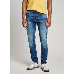 Pepe Jeans Herren Tapered-fit-Jeans &raquo;STANLEY&laquo; blau 34, L&auml;nge 32