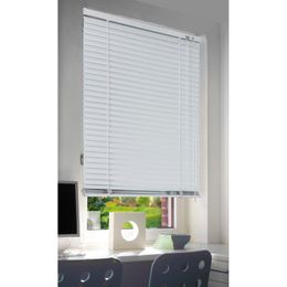 Kutti Jalousie &raquo;Jalousie 'Sammy', freih&auml;ngend, Aluminium, Montage an Wand oder Decke&laquo; mit Bohren freih&auml;ngend Alu-Jalousie freih&auml;ngend wei&szlig; 175cm, einseitig 