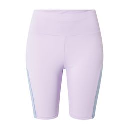 Urban Classics Leggings female size XS Smoke blue / Pastel purple