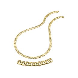 Firetti Damen Goldkette &raquo;Schmuck Geschenk Gold 333 Halskette Panzerkette&laquo; Made in Germany gold 50, Gelbgold 585, B: 6,4mm