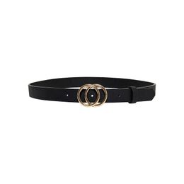 Only Damen Only Tailleng&uuml;rtel &raquo;ONLRASMI FAUX LEATHER JEANS BELT&laquo; Lederimitat schwarz 80