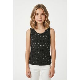 name it Kinder Tanktop &raquo;NKFHEBA SLIM TANK TOP&laquo; Baumwollmischung, slim fit schwarz 146/152