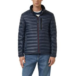 s.Oliver Herren s.Oliver Steppjacke ohne Kapuze mit Stehkragen und Rei&szlig;verschluss blau M