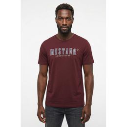 Mustang Herren Mustang T-Shirt &raquo;MU-Alex&laquo; plakativ bedruckt L
