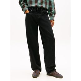 Tommy Jeans Herren Relax-fit-Jeans &raquo;JAIMIE RELAXED STRAIGHT&laquo; schwarz 34, L&auml;nge 32
