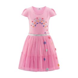 happy girls M&auml;dchen happy girls Sommerkleid pink 110, N-Gr