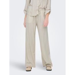 Jacqueline de Yong Jdy Damen JDY Schlupfhose &raquo;JDYCAYA LINEN MW PANT WVN DIA&laquo; Sommerhose mit Leinen XL (42), L&auml;nge 32