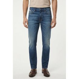 Calvin Klein Jeans Herren Gerade Jeans Regular fit mit Taschen blau 32, L&auml;nge 34