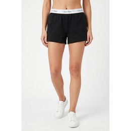Calvin Klein Underwear Damen Shorts Regular fit elastischem Bund schwarz XS (34), N-Gr