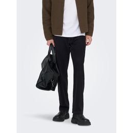 Only & Sons Only & Sons Herren ONLY & SONS Regular-fit-Jeans &raquo;ONSEDGE STRAIGHT JAX BOX TAI DNM NOOS&laquo; schwarz 30, L&auml;nge 34