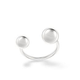 Liebeskind Berlin Damen Fingerring &raquo;Schmuck Geschenk Steel Ball Ring&laquo; silber 54, Edelstahl, 2mm