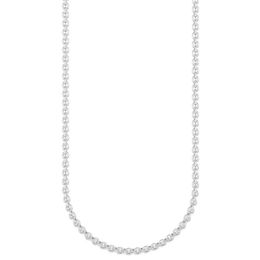 Firetti Herren Collierkettchen &raquo;Schmuck Geschenk Silber 925 Rundankerkettengl. in mehreren Breiten&laquo; Made in Germany silber 45, Silber 925 (
