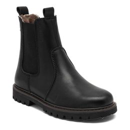 bisgaard M&auml;dchen Chelseaboots &raquo;neel lamb&laquo; Winterboots mit Lammfell, Gr&ouml;&szlig;enschablone zum Download schwarz 33