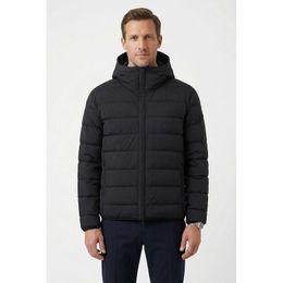 BOSS Green Herren BOSS Green Steppjacke &raquo;OW Riplite JT HD&laquo; mit Kapuze abenehmbare Kapuze wasserabweisend regular fit, 4-Wege Stretch blau L