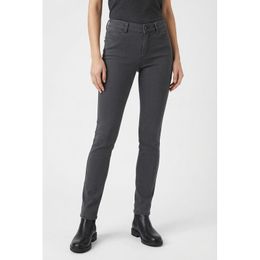 Wonderjeans Damen wonderjeans Slim-fit-Jeans &raquo;Classic&laquo; Klassischer gerader Schnitt grau 36, L&auml;nge 32