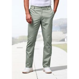 H.I.S. H.I.S Herren Stoffhose &raquo;aus leicht elastischer Struktur-Qualit&auml;t&laquo; bequeme Hose in 3 L&auml;ngen: 30 & 32 & 34 gr&uuml;n 33, L&auml;nge 34