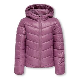 Kids Only M&auml;dchen KIDS Only Steppjacke &raquo;KOGKAJSA LIGHTWEIGHT QUILT HOOD JKT OTW&laquo; mit Kapuze mit Kapuze lila 164