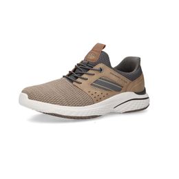 Dockers by Gerli Herren Dockers by Gerli Slip-On Sneaker Schlupfschuh, Freizeitschuh, Sneaker mit Elastikschn&uuml;rung beige 47