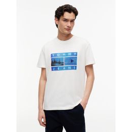 Tommy Jeans Herren T-Shirt &raquo;TJM REGULAR PHOTO FLAG&laquo; L