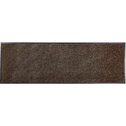 Astra Fu&szlig;matte &raquo;Proper Tex 618&laquo; rechteckig 9 mm H&ouml;he Schmutzfangmatte, auch als L&auml;ufer, waschbar, In -und Outdoor geeignet braun Kunstfaser B : 60cm 1