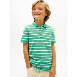 Tommy Hilfiger Jungen Poloshirt &raquo;FLAG POLO SS&laquo; Kinder bis 16 Jahre, regular fit gr&uuml;n 12 (152)
