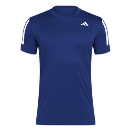 Adidas Performance Funktionsshirt 'Club Tennis' Herren Gr&ouml;&szlig;e XL dunkelblau / wei&szlig;