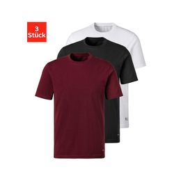 H.I.S. H.I.S Herren T-Shirt &raquo;Unterziehshirt mit Rundhals&laquo; 3er-Pack, aus Baumwoll-Mix bunt XL