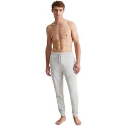 Marc O'Polo Marc O'polo Herren Marc O'Polo Pyjamahose &raquo;Heavy Jersey&laquo; mit dezentem Logodruck grau XXL, N-Gr