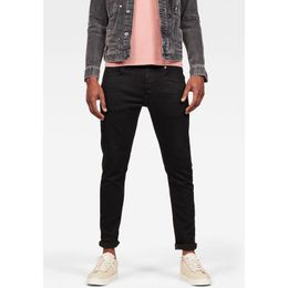 G-Star Raw G-Star Herren G-STAR Slim-fit-Jeans &raquo;3301 Slim&laquo; mit toller Waschung und Elasthan schwarz 33, L&auml;nge 34