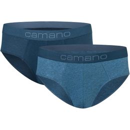 Camano Herren Slip &raquo;comfort&laquo; mit elastischem Logobund blau L