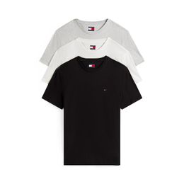 Tommy Jeans Herren T-Shirt &raquo;TJM EXTRA SLIM 3 PACK&laquo; Packung, 3 Mit Rundhalsausschnitt schwarz L