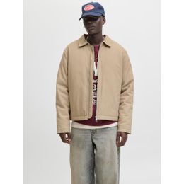 Jack & Jones Jack & Jones Herren Outdoorjacke &raquo;JJEDOVER WORKER JACKET NOOS&laquo; ohne Kapuze beige L