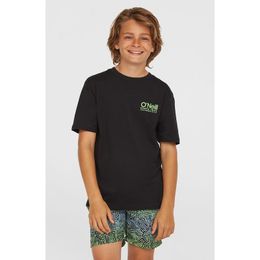 O`Neill O'neill Jungen O'Neill T-Shirt &raquo;ORIGINAL CALI LOGO T-SHIRT&laquo; mit Logo auf der Brust, aus Baumwolljersey schwarz 128 (122)