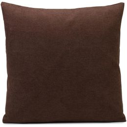 G&ouml;zze Dekokissen &raquo;Darco&laquo; braun Obermaterial: 100% Polyester B/L: 40cm x 40cm, 2 Stk.