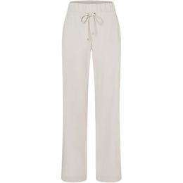 MAC Damen MAC Stoffhose &raquo;EASY WIDELEG&laquo; sehr elastische Qualit&auml;t, angenehmer Griff und hoher Tragekomfort wei&szlig; 42, L&auml;nge 30