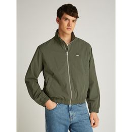 Tommy Jeans Herren Bomberjacke &raquo;TJM ESSENTIAL JACKET EXT&laquo; mit Logostickerei gr&uuml;n S