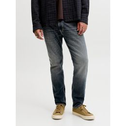 Jack & Jones Jack & Jones Herren Regular-fit-Jeans &raquo;JJICLARK JJDUKE JJ 696 NOOS&laquo; Baumwollmischung, regular fit blau 30, L&auml;nge 34