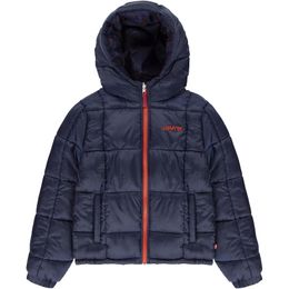 Levi's Kids Herren Levi's Kids Wendejacke &raquo;LVB MDWT PUFFER JKT&laquo; mit Kapuze Winterjacke for BOYS blau 10 (140)