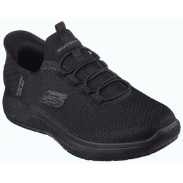 Skechers Herren Berufsschuh &raquo;SUMMITS SR-COLSIN&laquo; Slipper f&uuml;r Gastronomie, Pflege, Krankenhaus mit Pillow-Ausstattung schwarz 48,5