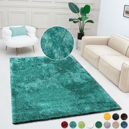 Bruno Banani Teppich &raquo;Dana Teppich, besonders weich und kuschelig, Kundenliebling&laquo; rechteckig 30 mm H&ouml;he uni, Mikrofaser Teppiche, Wohnzimmer, Schlafzimmer, 