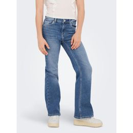 Kids Only M&auml;dchen KIDS Only Bootcut-Jeans &raquo;KOGJUICY LIFE FLARED DNM CRO557 NOOS&laquo; blau 158, N-Gr